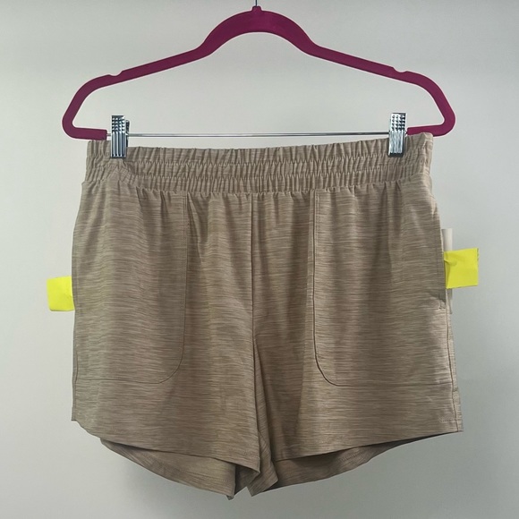 all in motion | Shorts | Nwt Heathered Beige Knit 5 Shorts All In ...